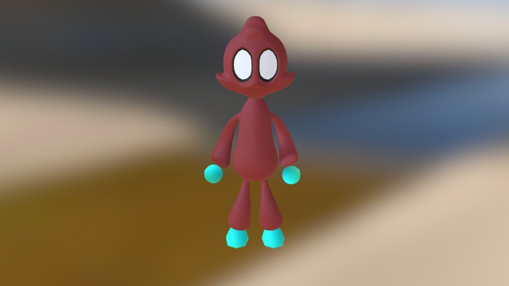 Main Character Standing - 3D model by Bibalo [4fa8e8f] - Sketchfab