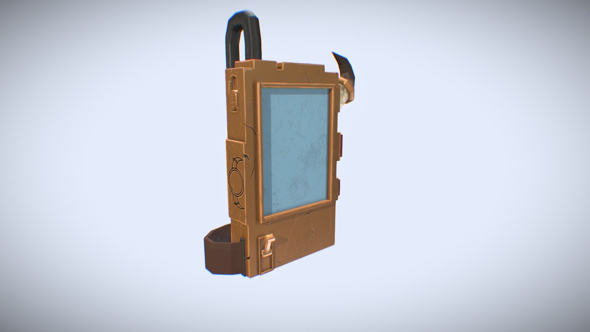 Post Apocalyptic Hand-Held Device - 3D model by Harvey Fabes (@havfbs7 ...