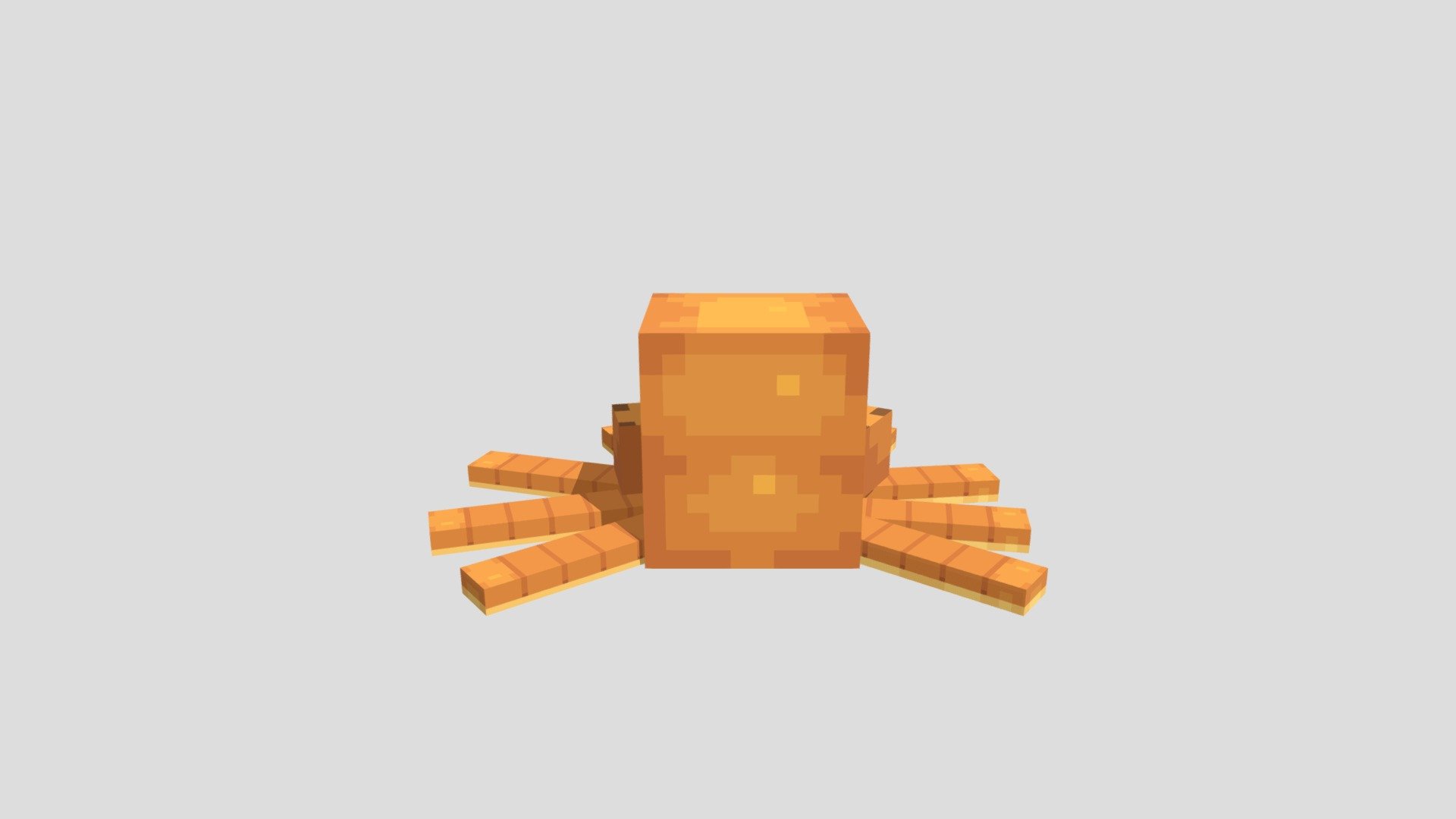 Minecraft Octopus - 3D model by thebreadgodrblx [4fa9f50] - Sketchfab