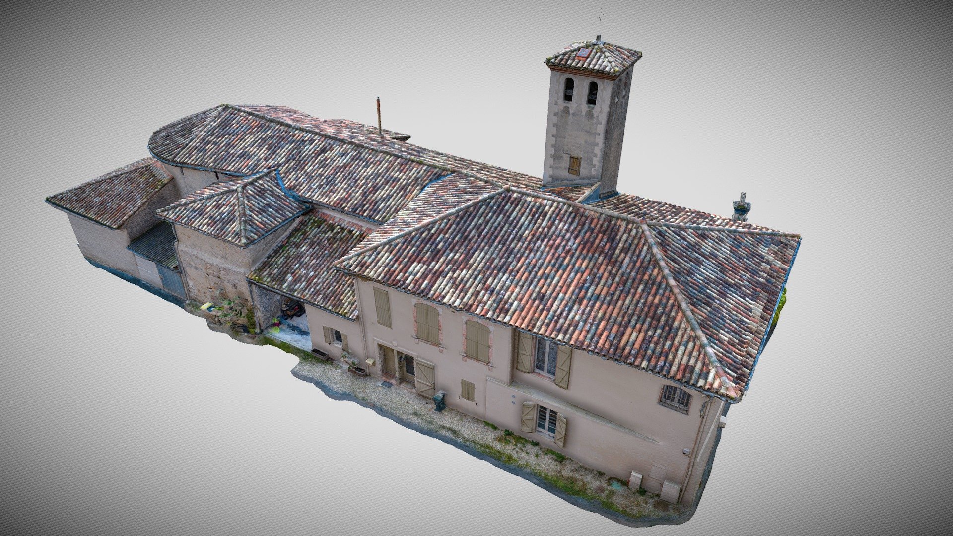 Eglise Saint Martin - Montans - Tarn (81) - 3D model by UpSkyMovie ...