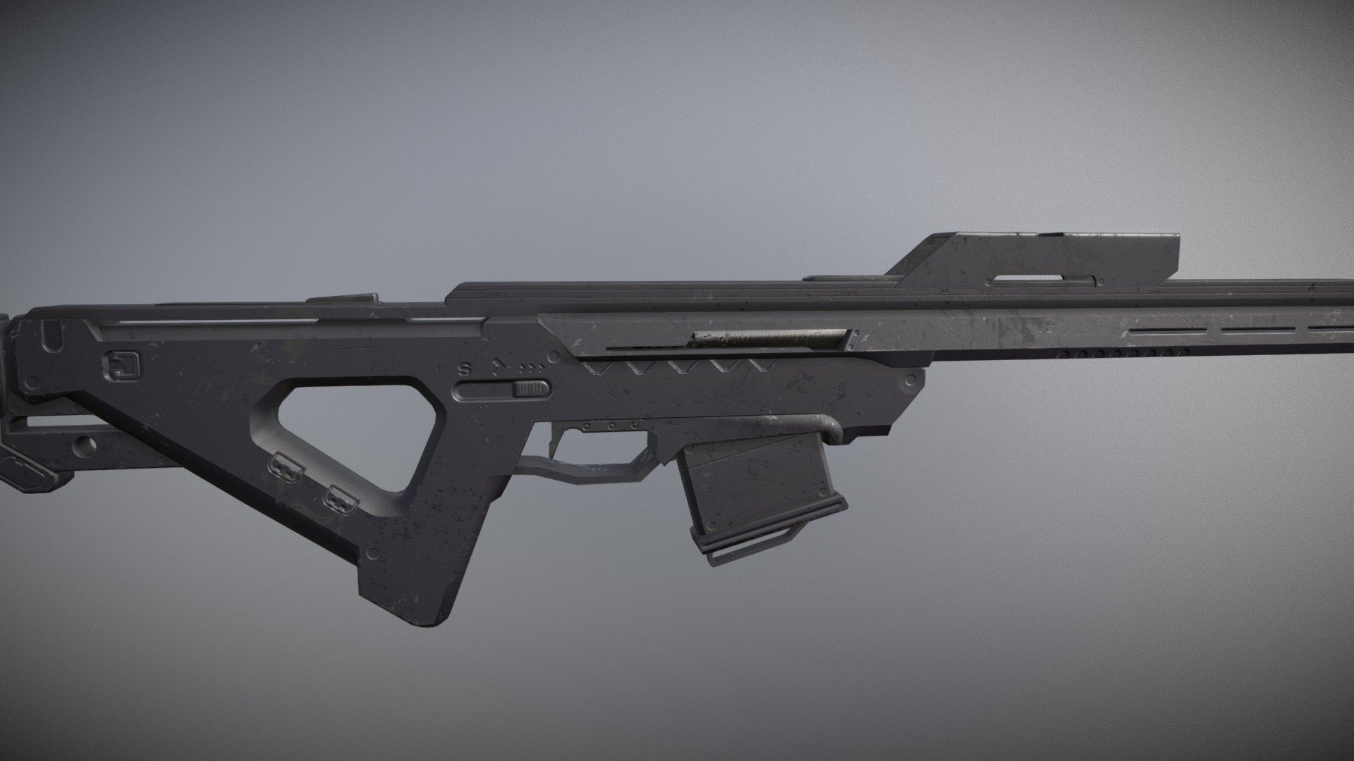 BST-L rifle - Download Free 3D model by Artem Goyko (@Artem.Goyko ...