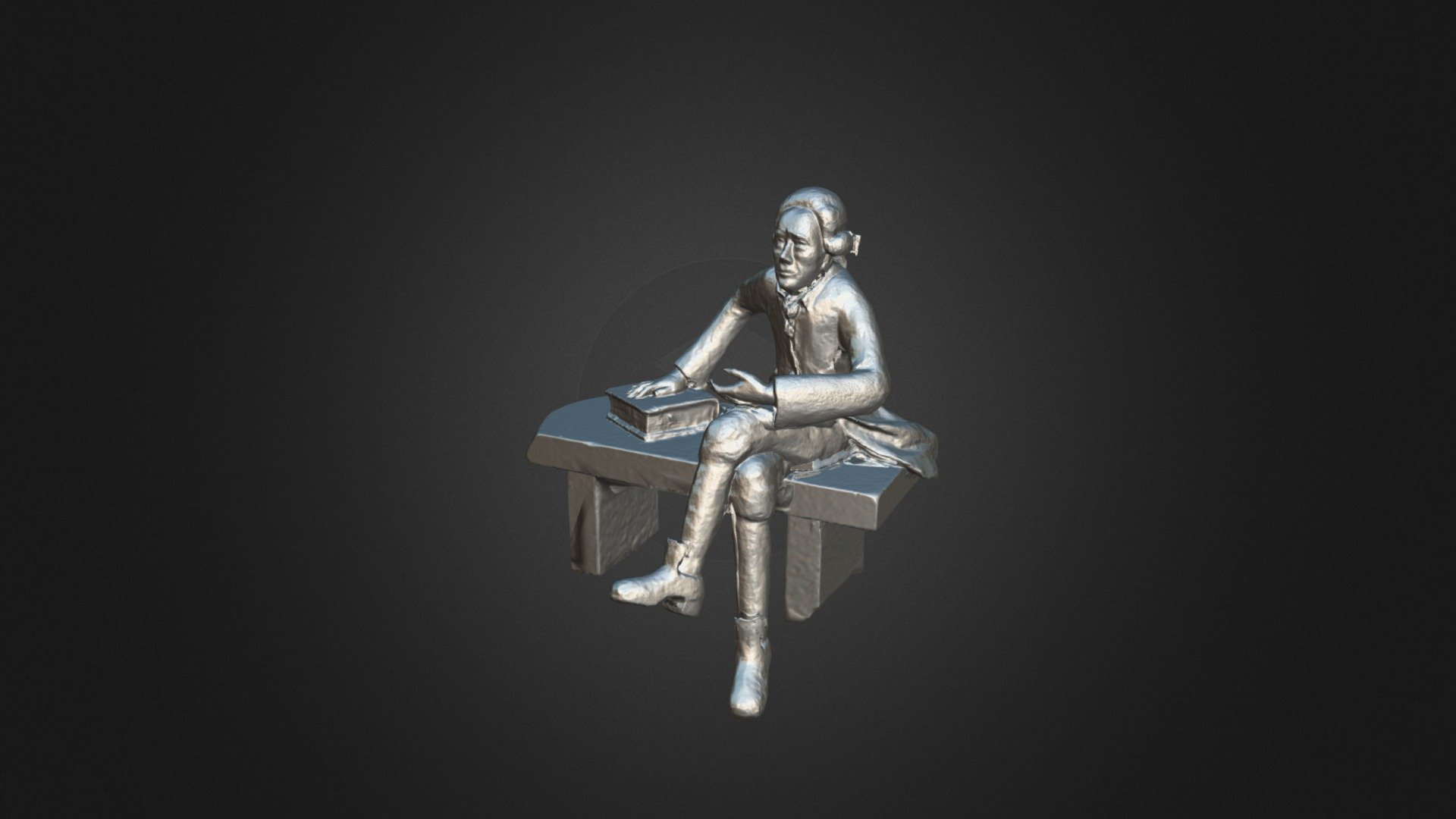 Lichtenberg Denkmal Papendiek Low Poly - 3D model by Alex Emami (@alex ...