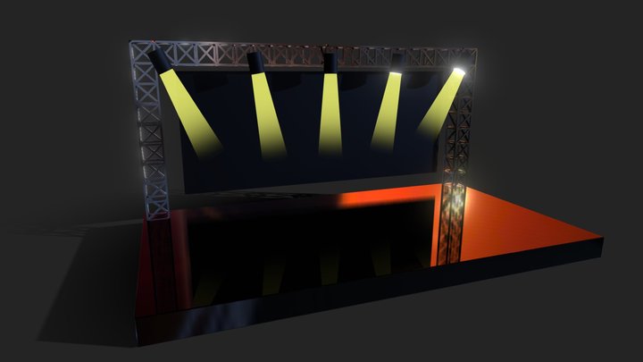 Spotlights 3D models - Sketchfab
