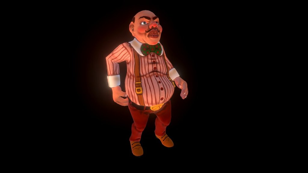 Boss - Coffee Time! - 3D model by Lin Mang Liu (@linliu) [4faf0c3 ...