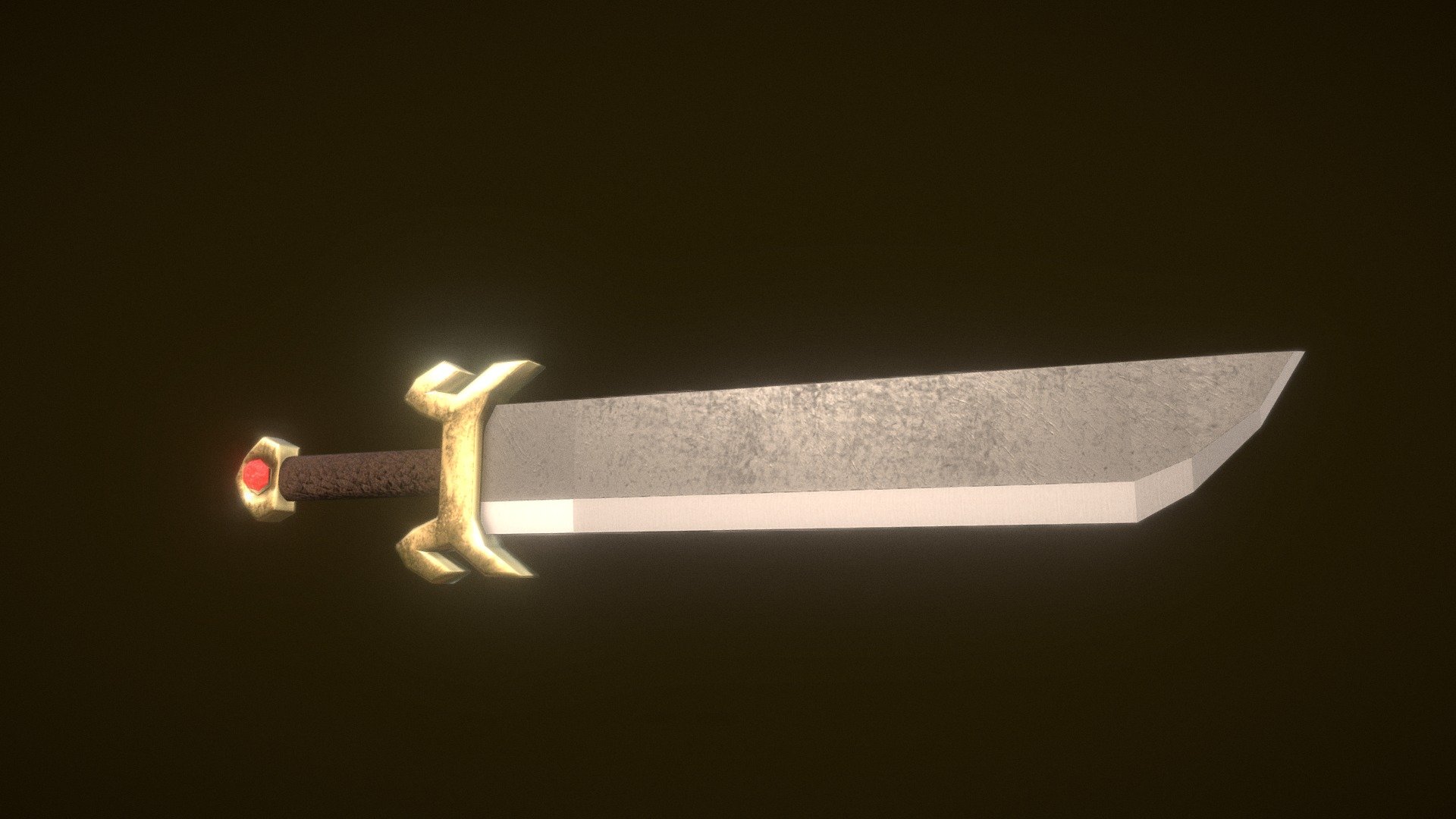 Fantasy Sword - 3D model by Adi.Booker [4faf47d] - Sketchfab