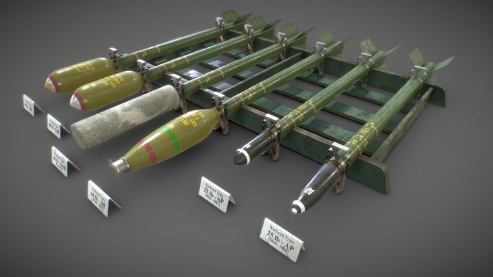 Warhead 3D models - Sketchfab