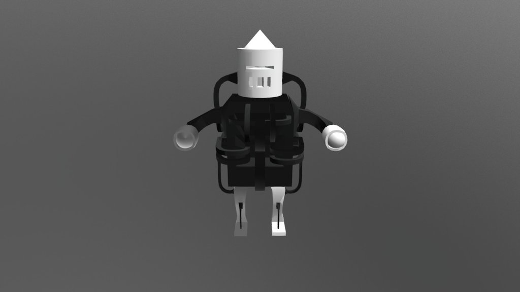 Robot Character Model - 3D model by Michael Lam (@michaellam) [4fb0639 ...