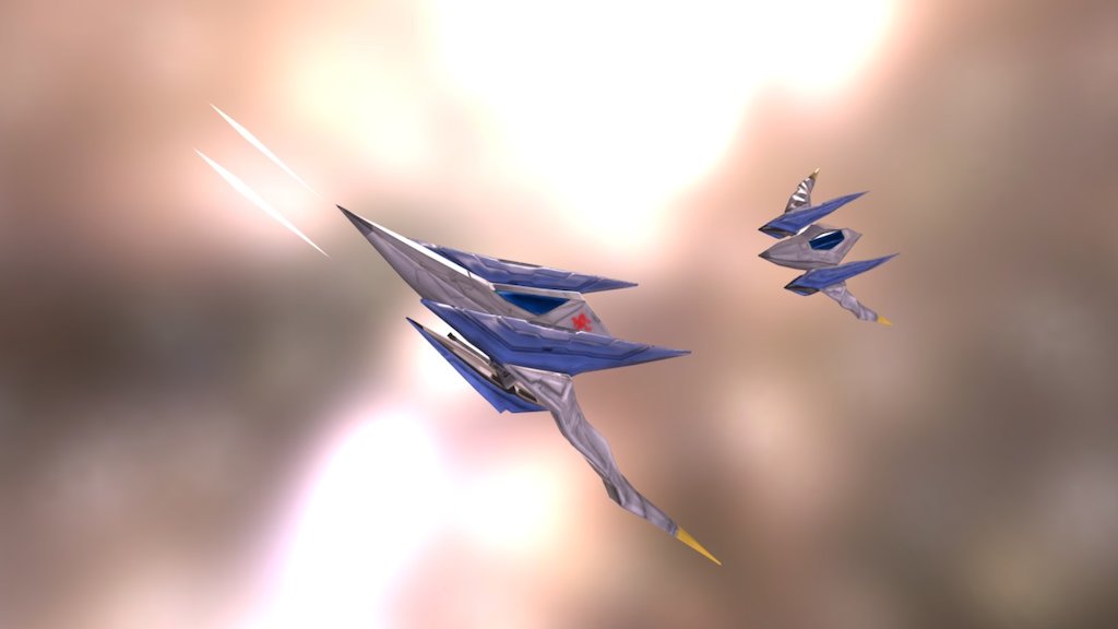 Arwing - 3D model by Spacebeard [4fb3c7d] - Sketchfab