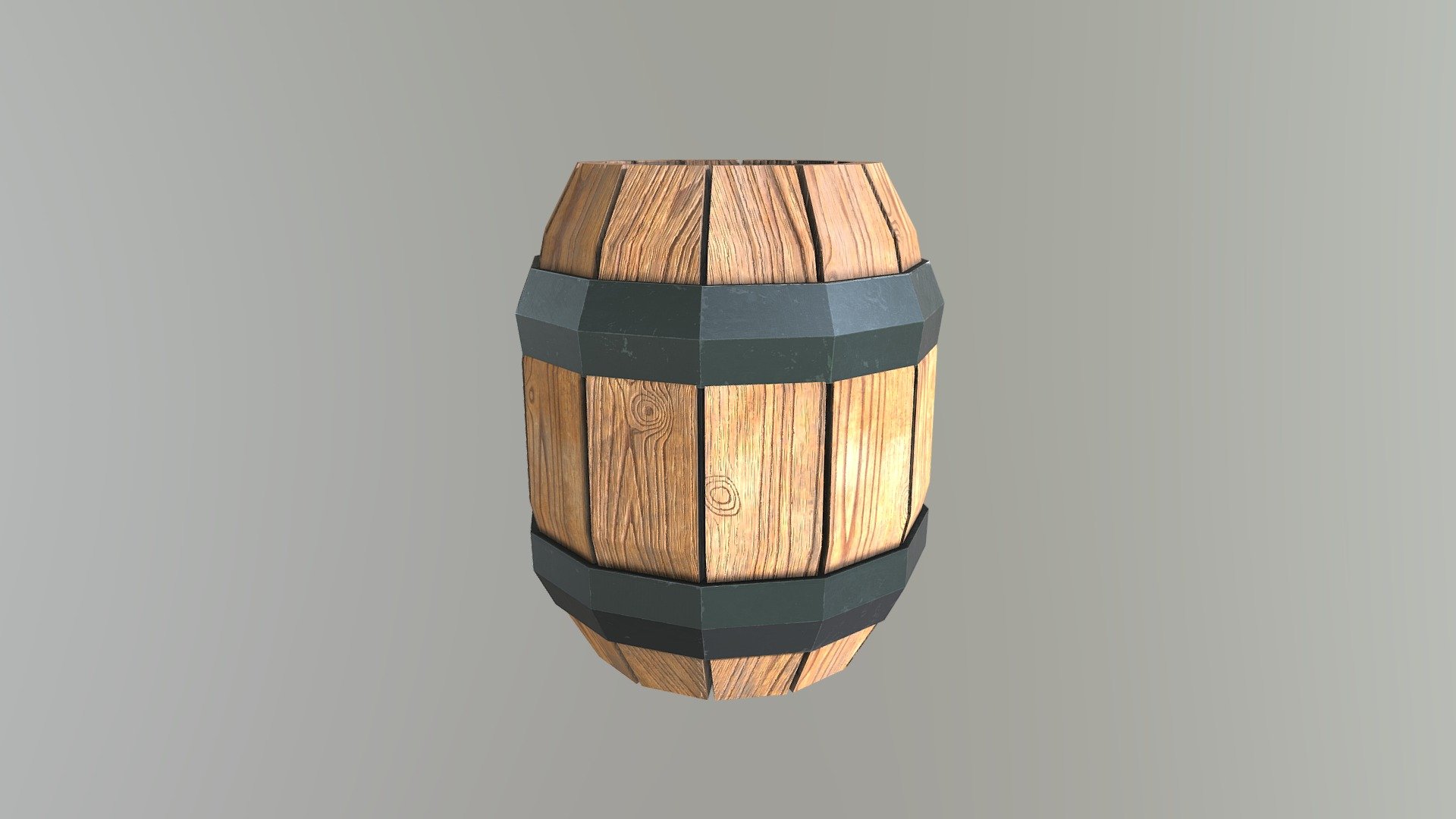 Medieval Barrel - Download Free 3D model by V2Samm [4fb495a] - Sketchfab