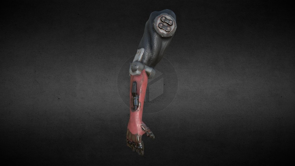 Oculus Medium Cyborg Arm Prop - 3D model by SkyeShark (Utah Teapot ...