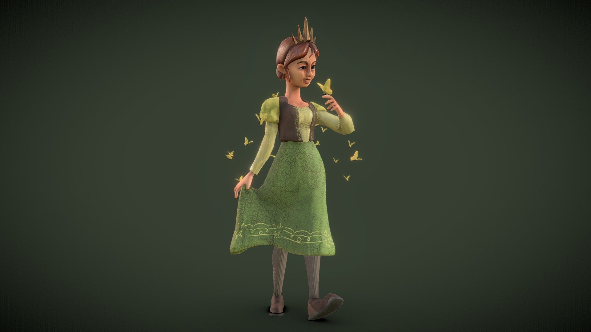Princess - Download Free 3D model by kand8998 (@KaitlynAndrus) [4fb8338 ...
