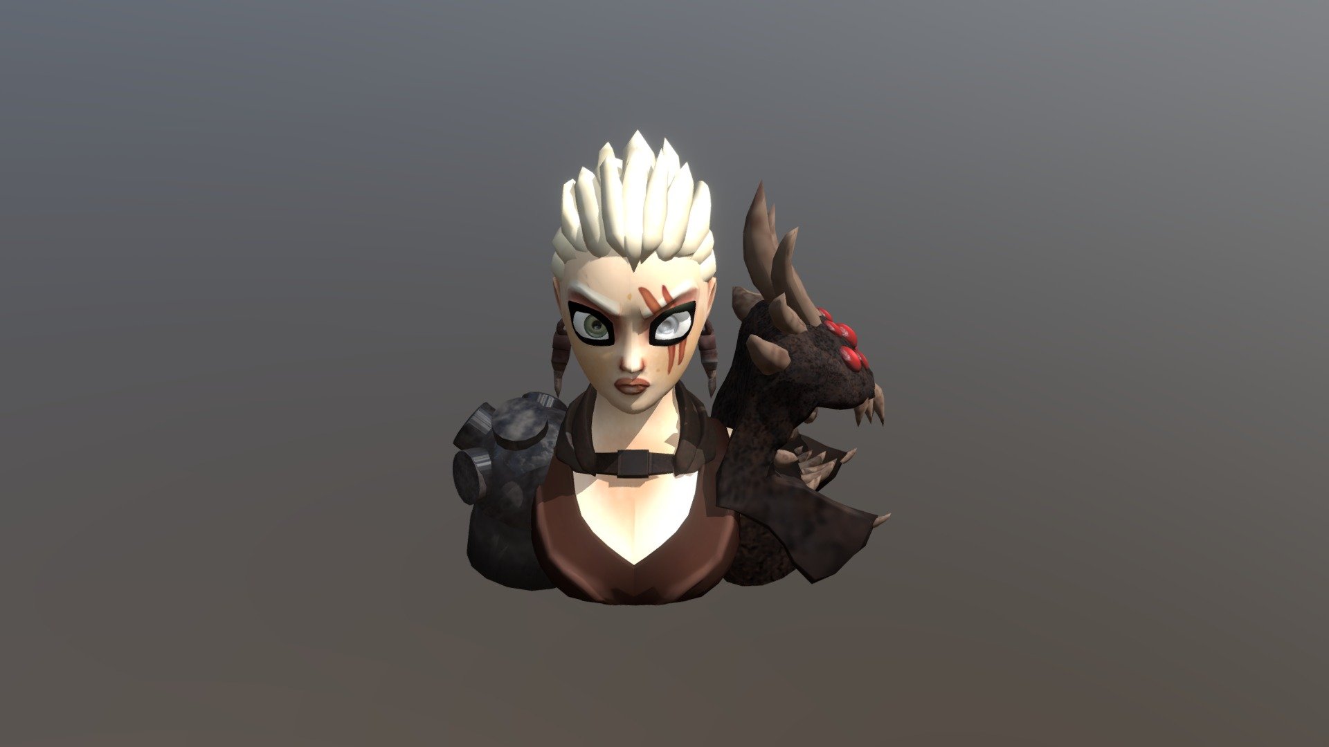 Character Bust - 3D model by eva-traks [4fba85b] - Sketchfab