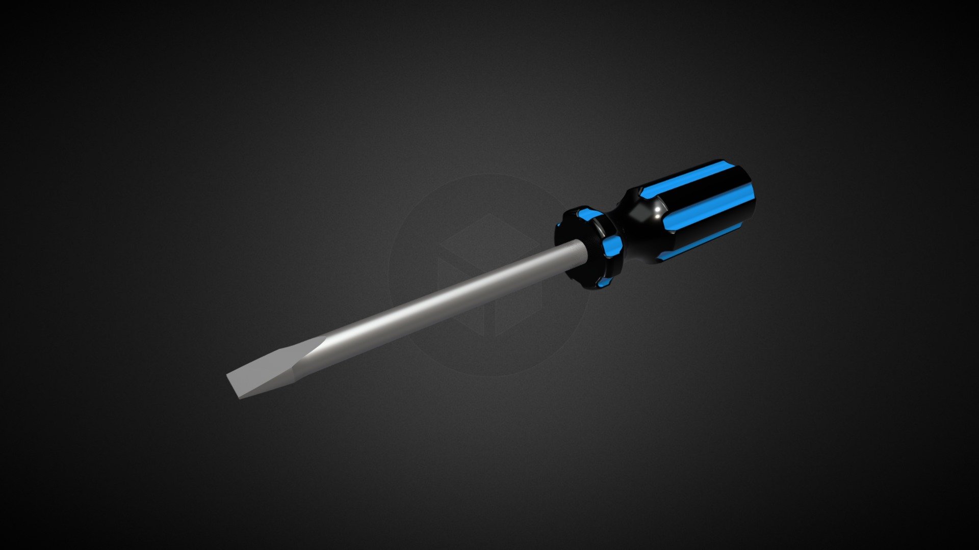 Screwdriver - 3D model by Jonathan Muñoz (@jonathanska23) [4fbe7eb ...