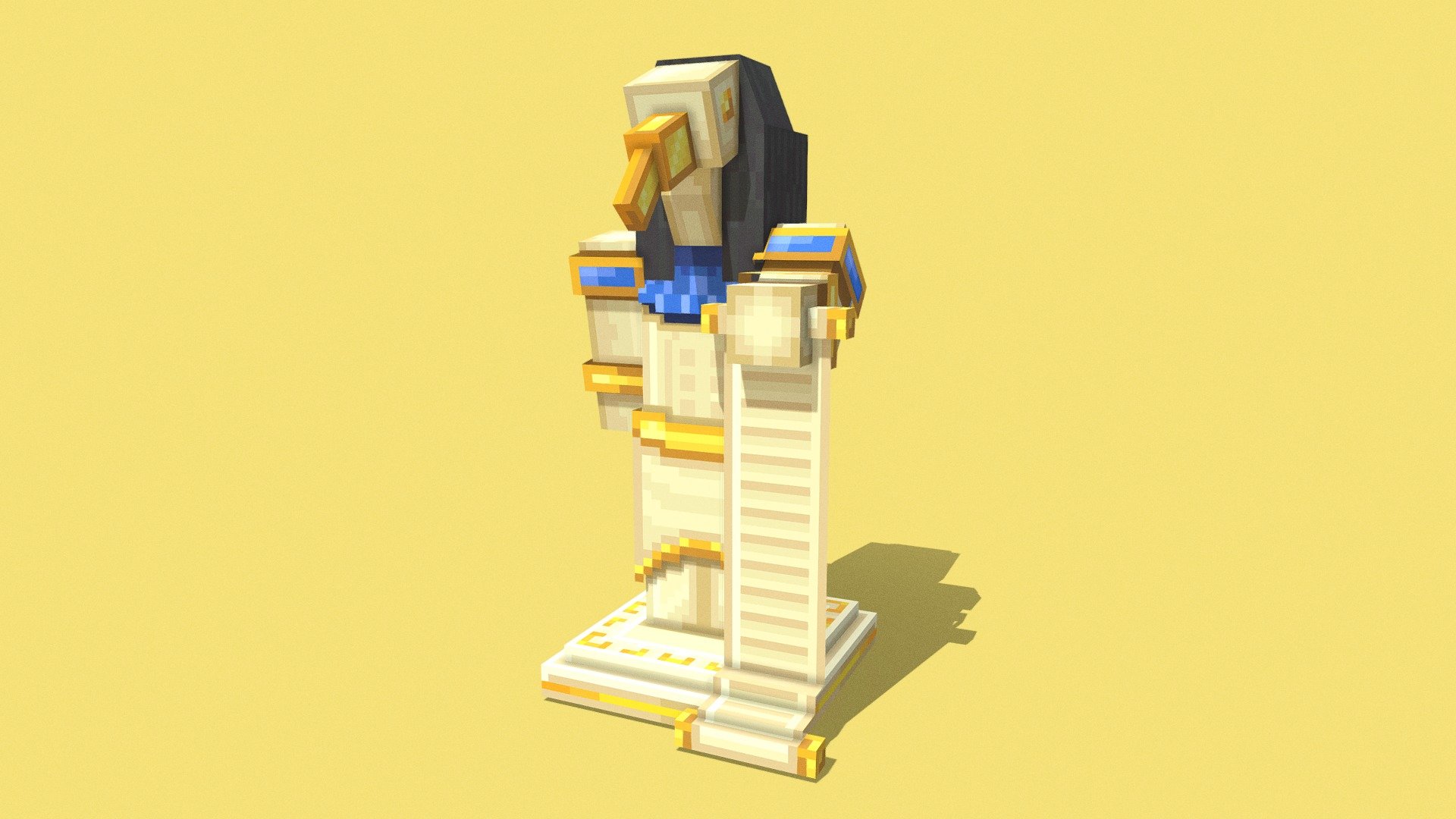 Statue of the God of Knowledge - 3D model by JuleWern (@julewernvvp ...