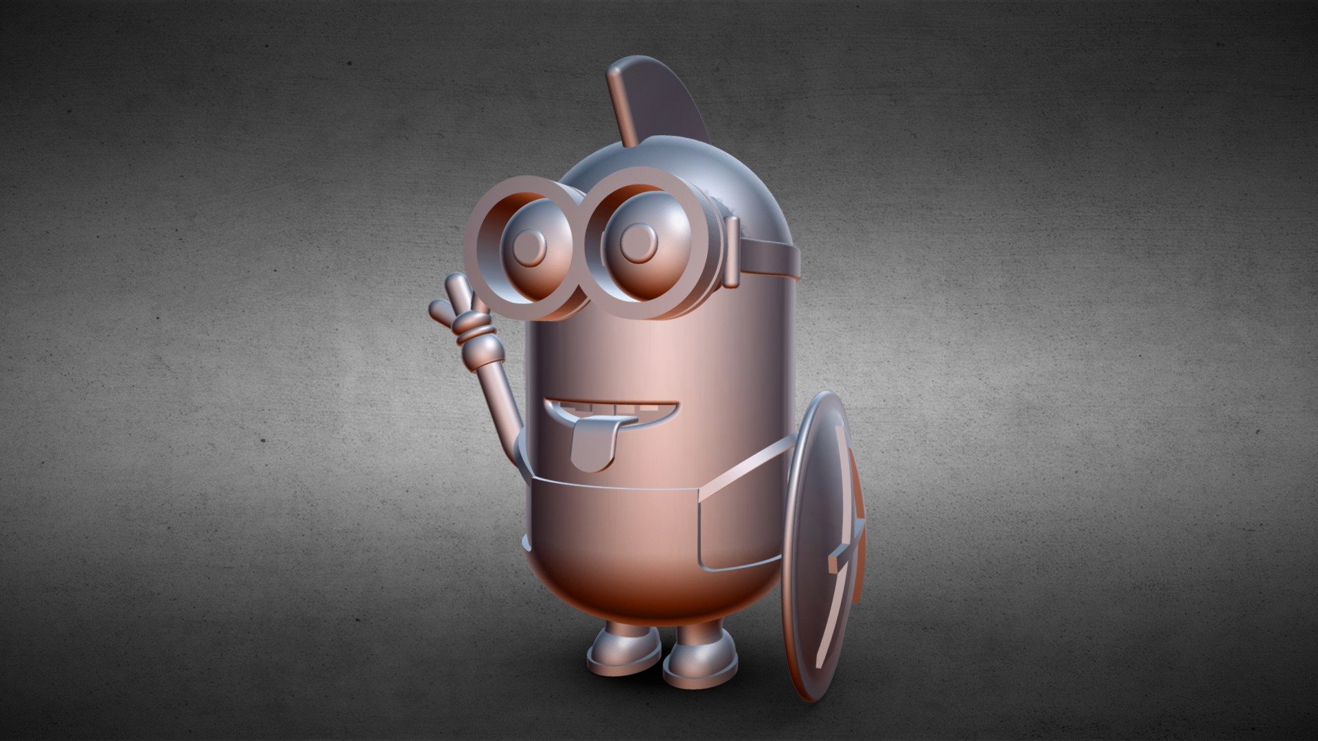 Punk-Minion - Download Free 3D model by perceval-66 [4fbf4d6] - Sketchfab