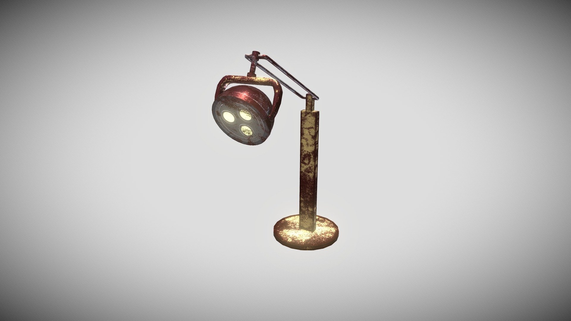 Foot Light LOW POLY - Buy Royalty Free 3D model by PamelaKobs [4fc017b ...