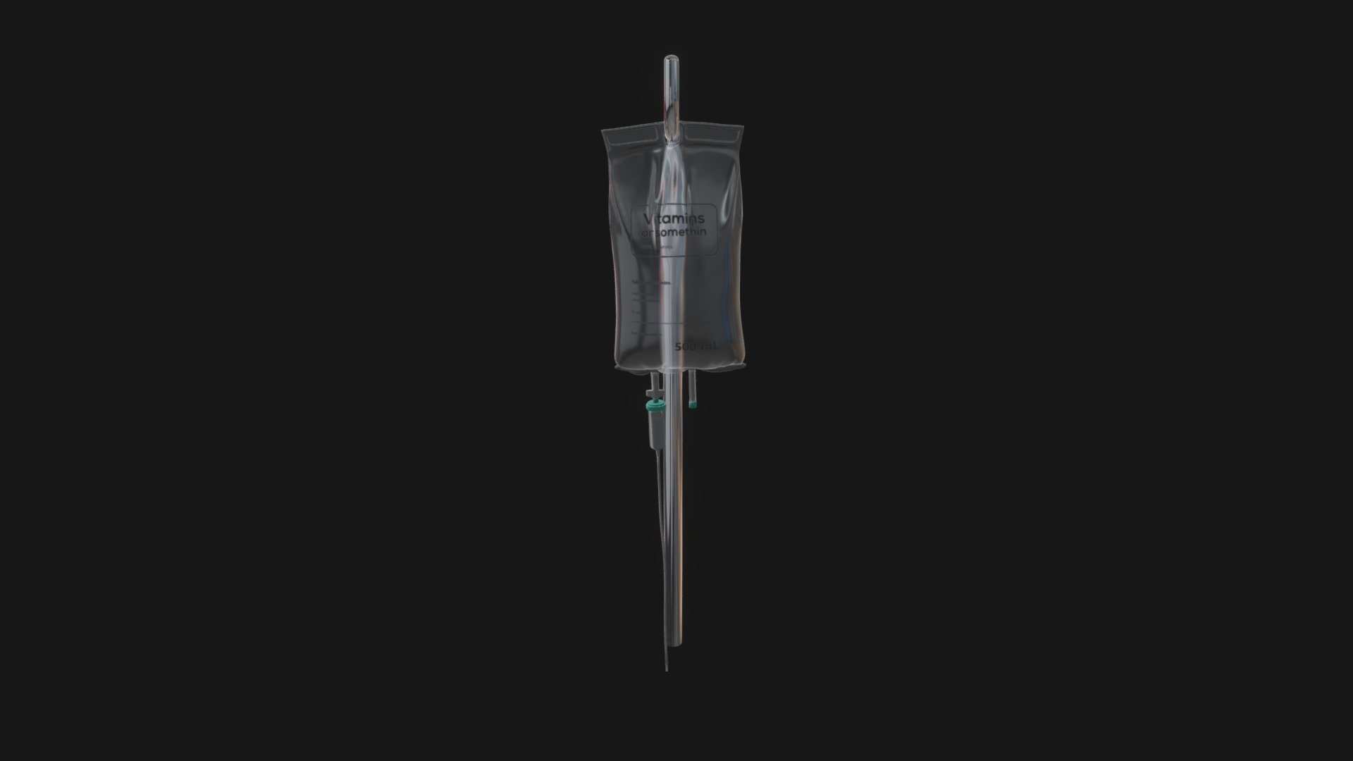 iv solution bag - medical - Buy Royalty Free 3D model by Yacob ...