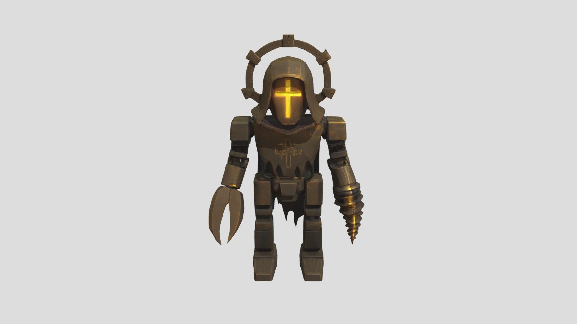 Crusader Mech - 3D model by kakarot9314 [4fc7342] - Sketchfab