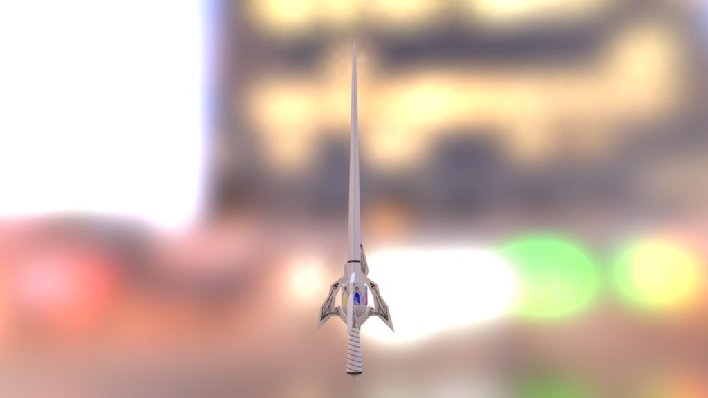 RWBY Weiss's Sword - 3D model by Mamizu (@mamizu0925) [4fca20a] - Sketchfab