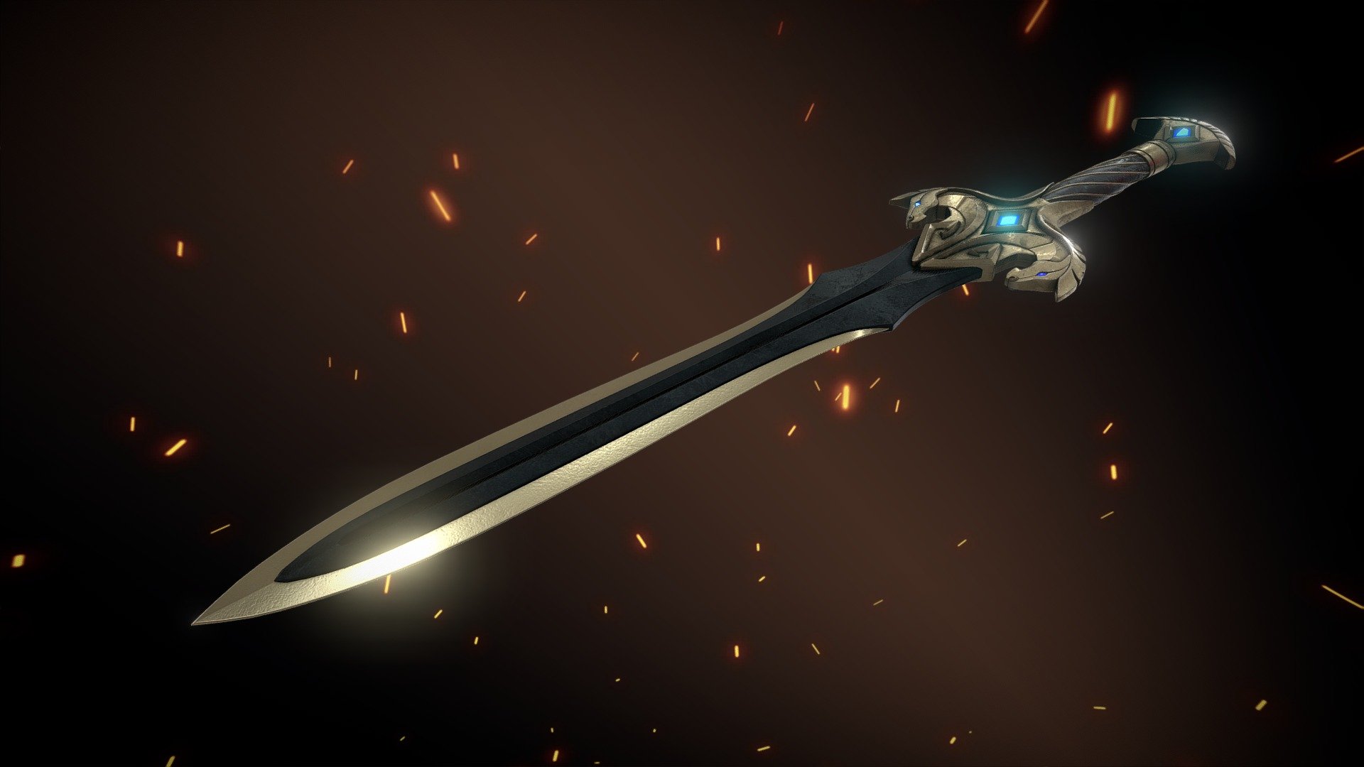 Heavenly Sword - Buy Royalty Free 3D model by Art_workshop [4fcac39 ...