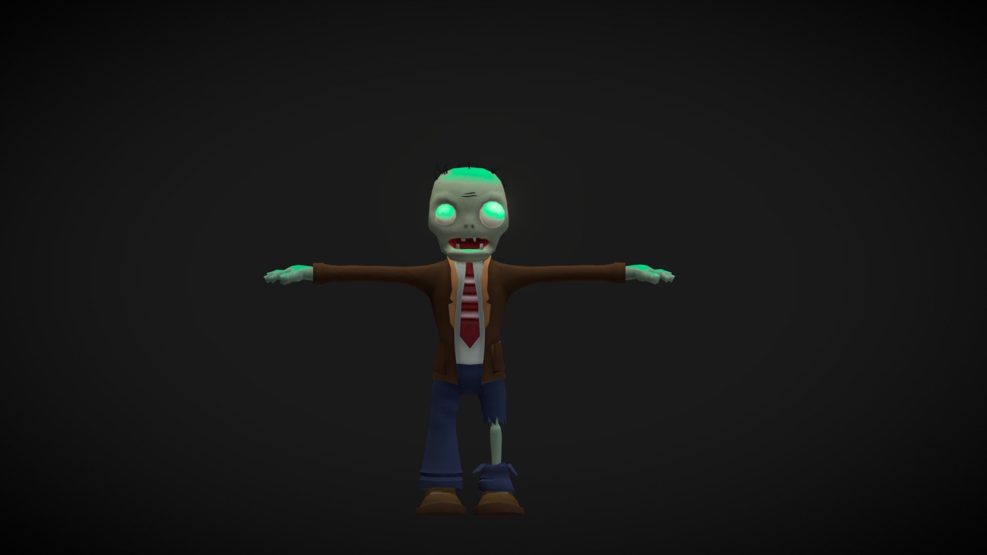 Zombie - 3D model by Vle Huang (@VleHuang) [4fcbaee] - Sketchfab