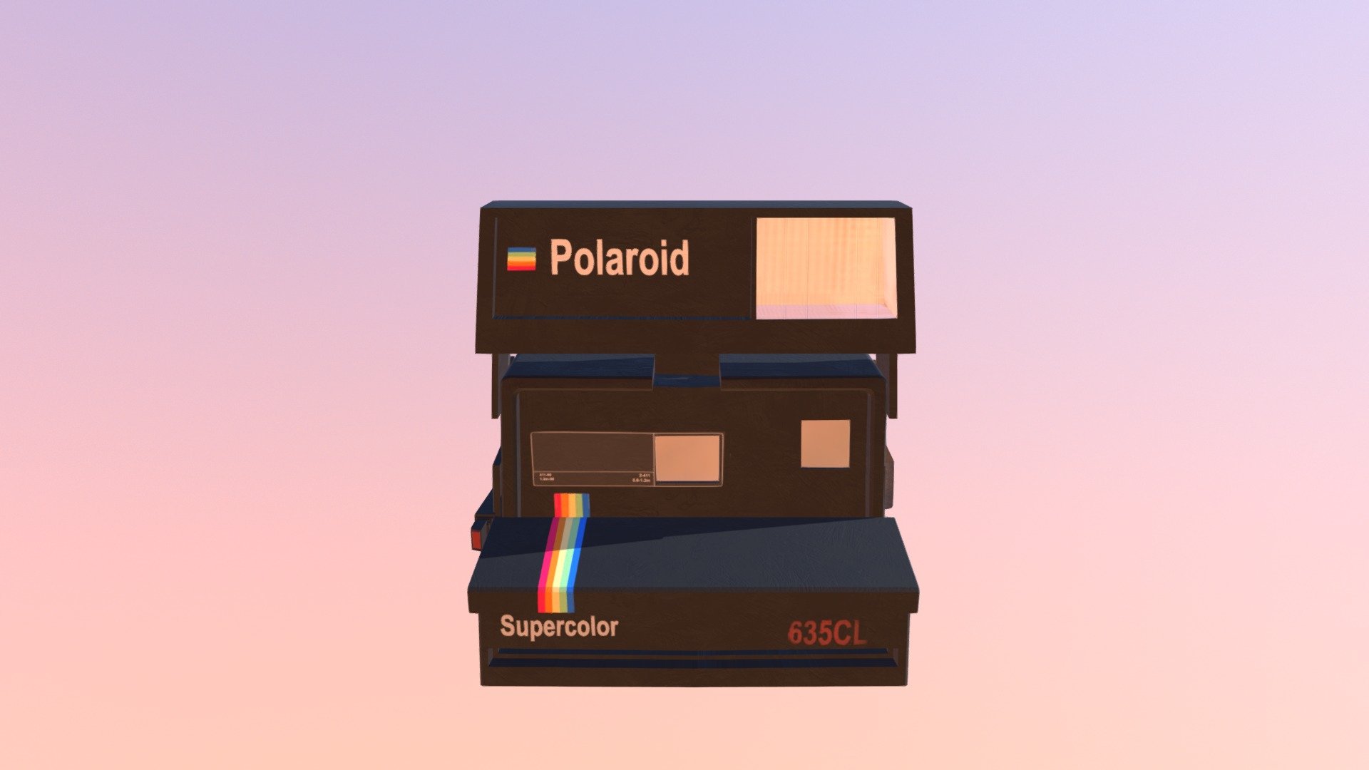 POLAROID - 3D model by adhv [4fcce22] - Sketchfab