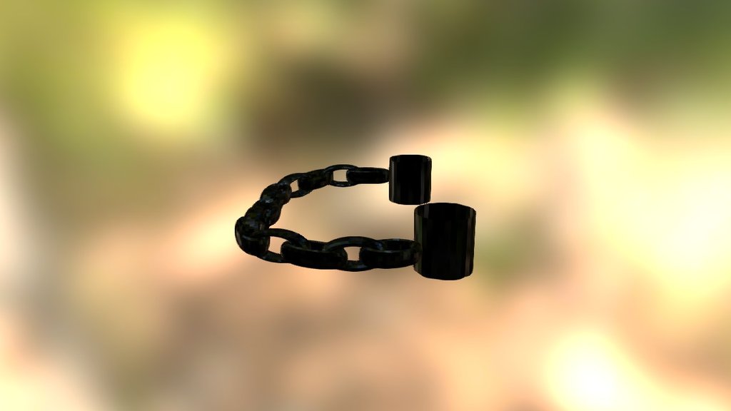 Handcuff - 3D model by Lumiarc ein (@eisenval) [4fcd449] - Sketchfab