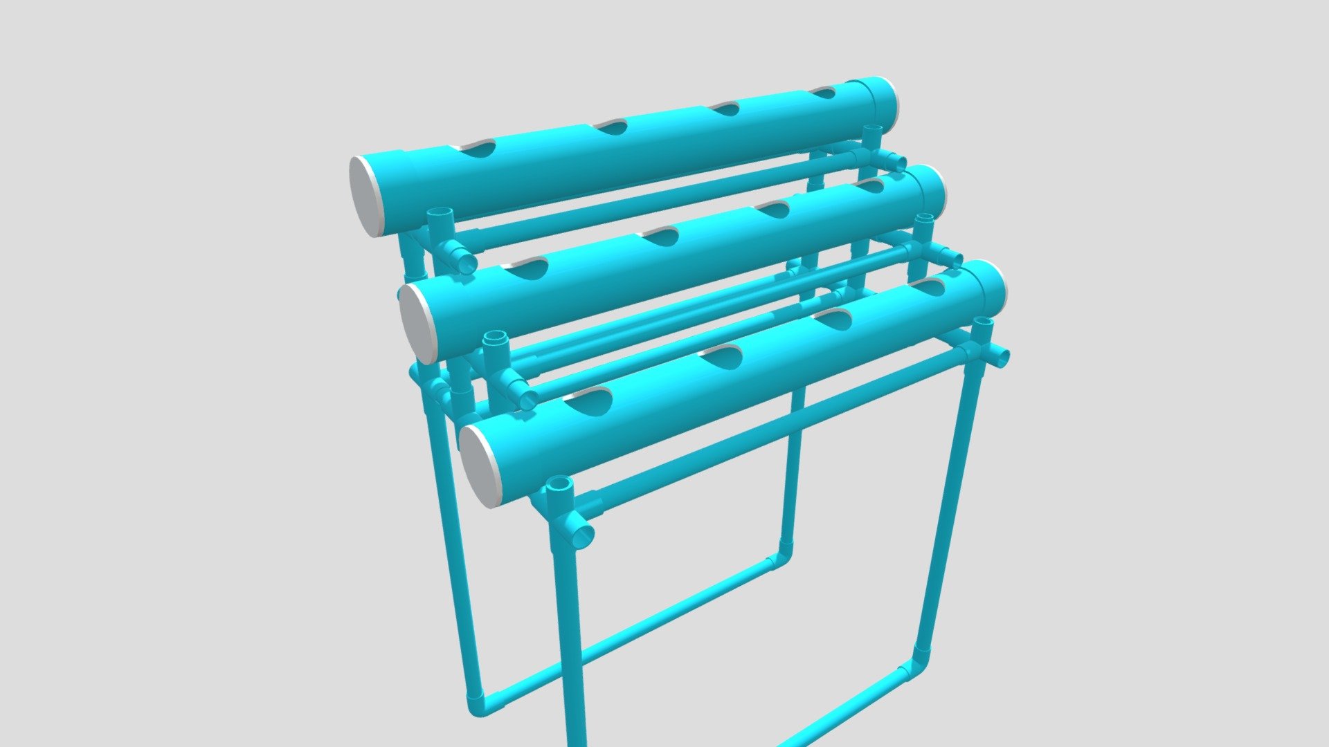 Hydroponic System Design - 3D model by 67robegord [4fcd652] - Sketchfab