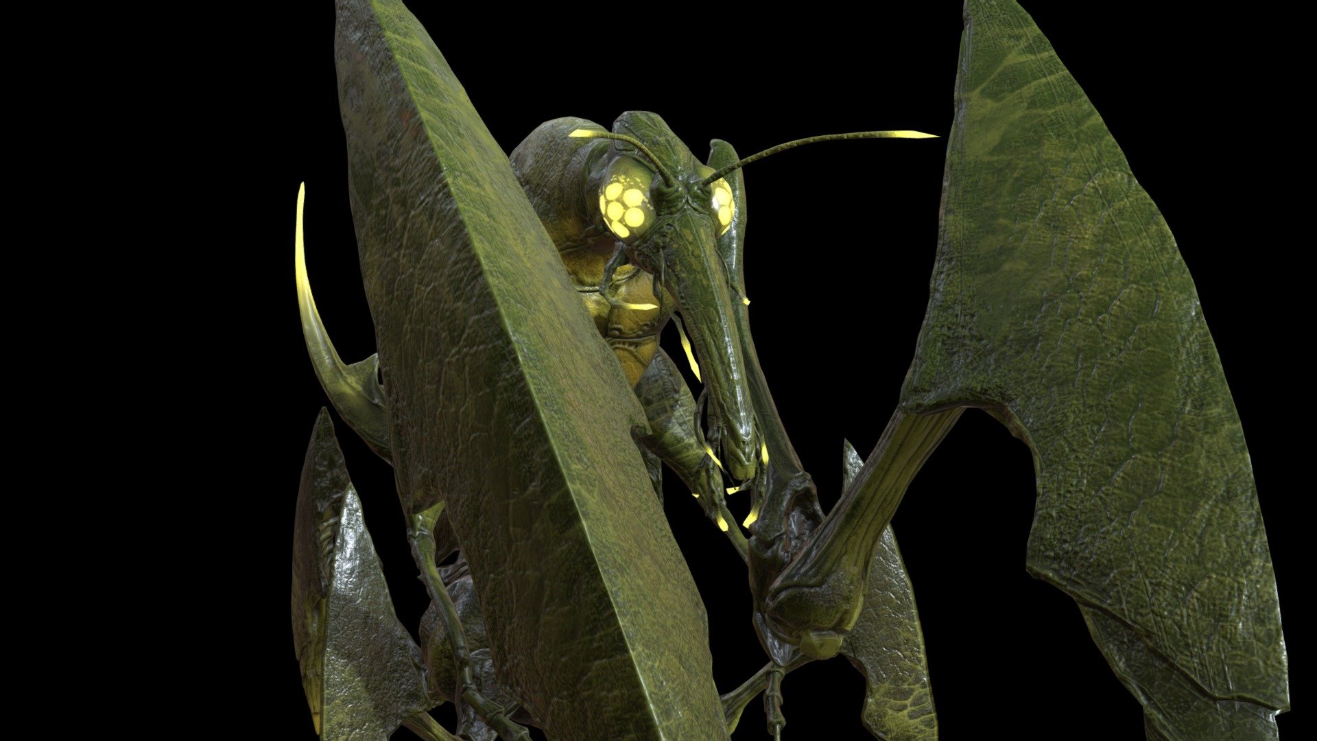 Bogomol - Buy Royalty Free 3D model by dremorn [4fcfcb2] - Sketchfab Store