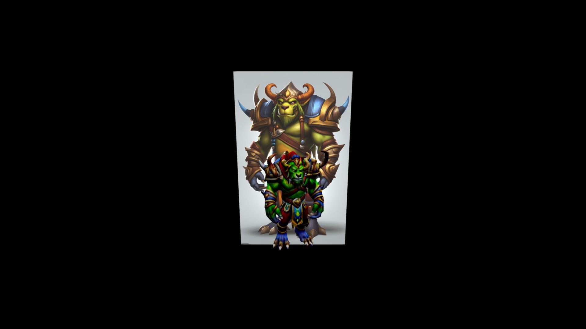 a character from the game world of warcraft - Download Free 3D model by ...