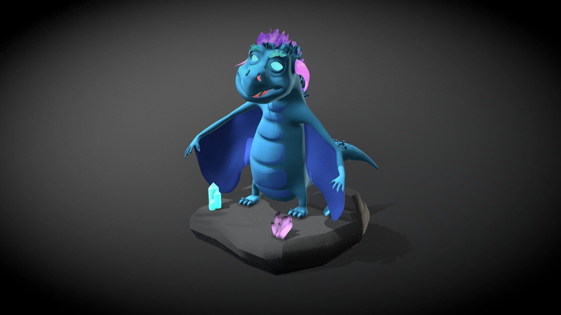 Dragon Fantasy - 3D model by Brijaldo Valen (@valenbrijaldo2015 ...