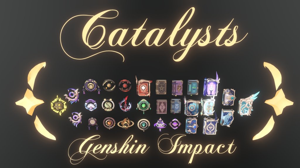 genshin - A 3D model collection by computervhs - Sketchfab