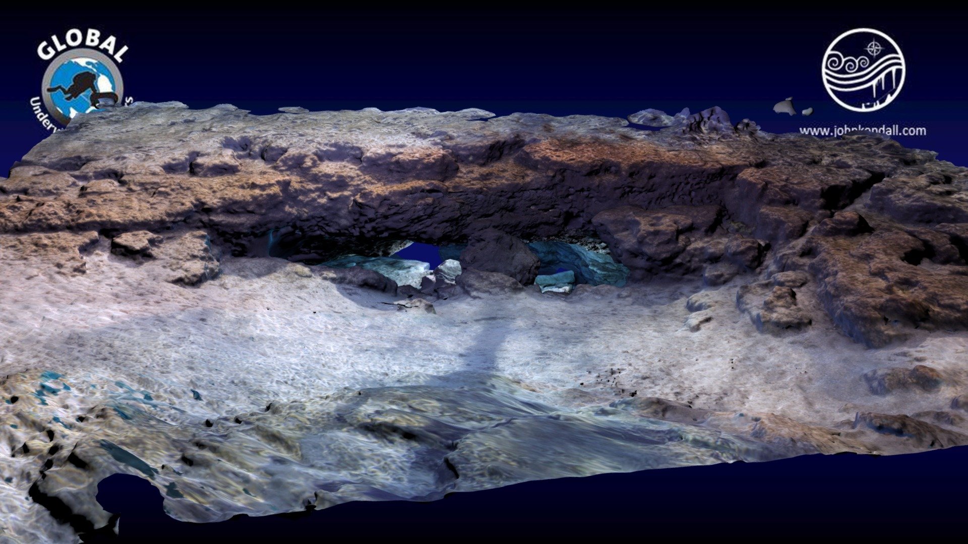 Ginnie Springs - Ballroom - 3D model by Global Underwater Explorers ...