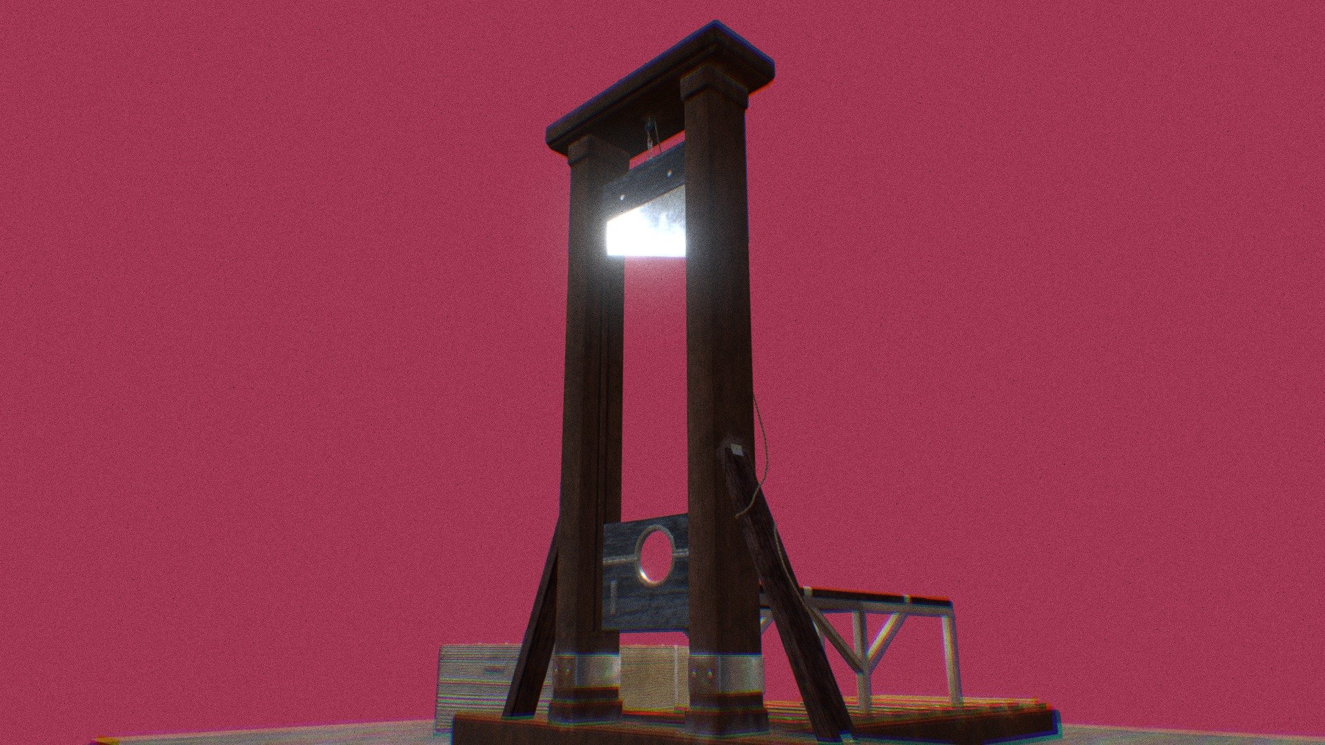 Guillotine of the French Revolution - Download Free 3D model by CG BANG ...