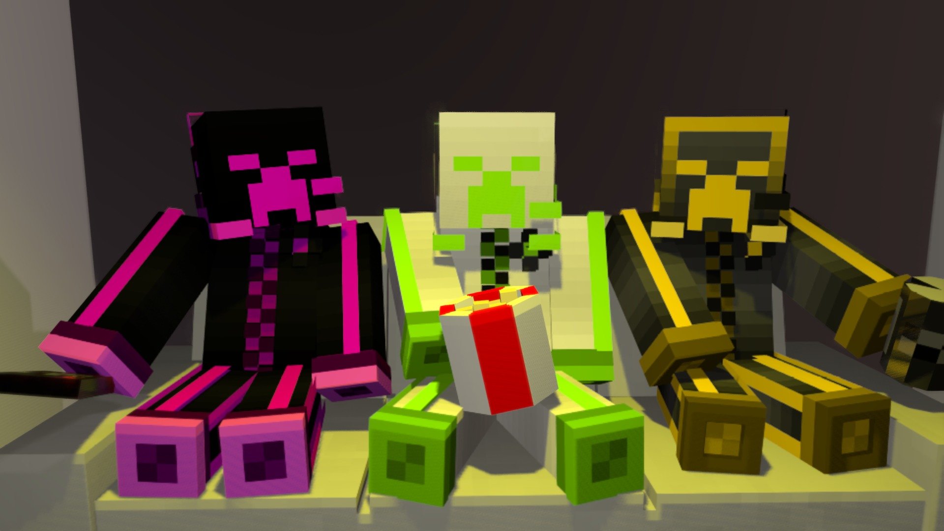 Minecraft Skins"Futuristic AstroCreepers"+EXTRAS - Download Free 3D ...