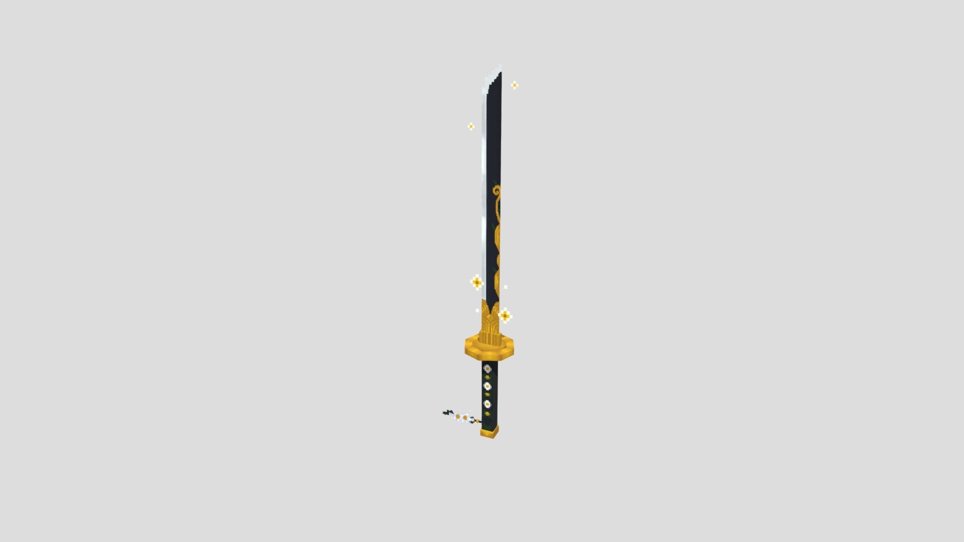 Katana - 3D model by paperbag (@paperbag1) [4fd55af] - Sketchfab