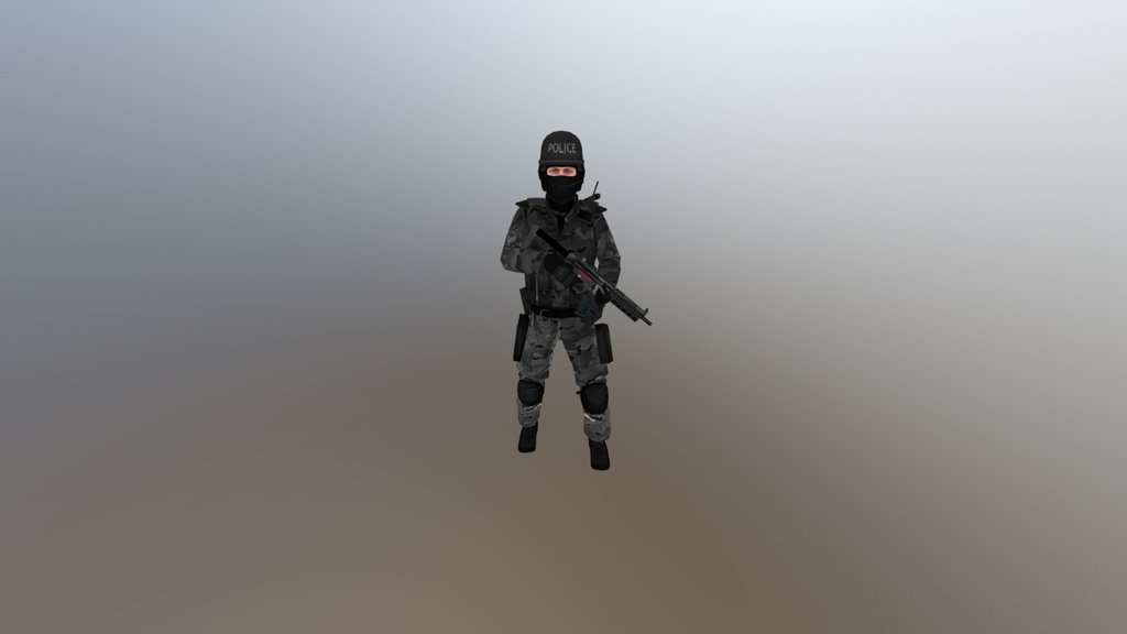 SWAT Police Animations - A 3D model collection by angupte - Sketchfab