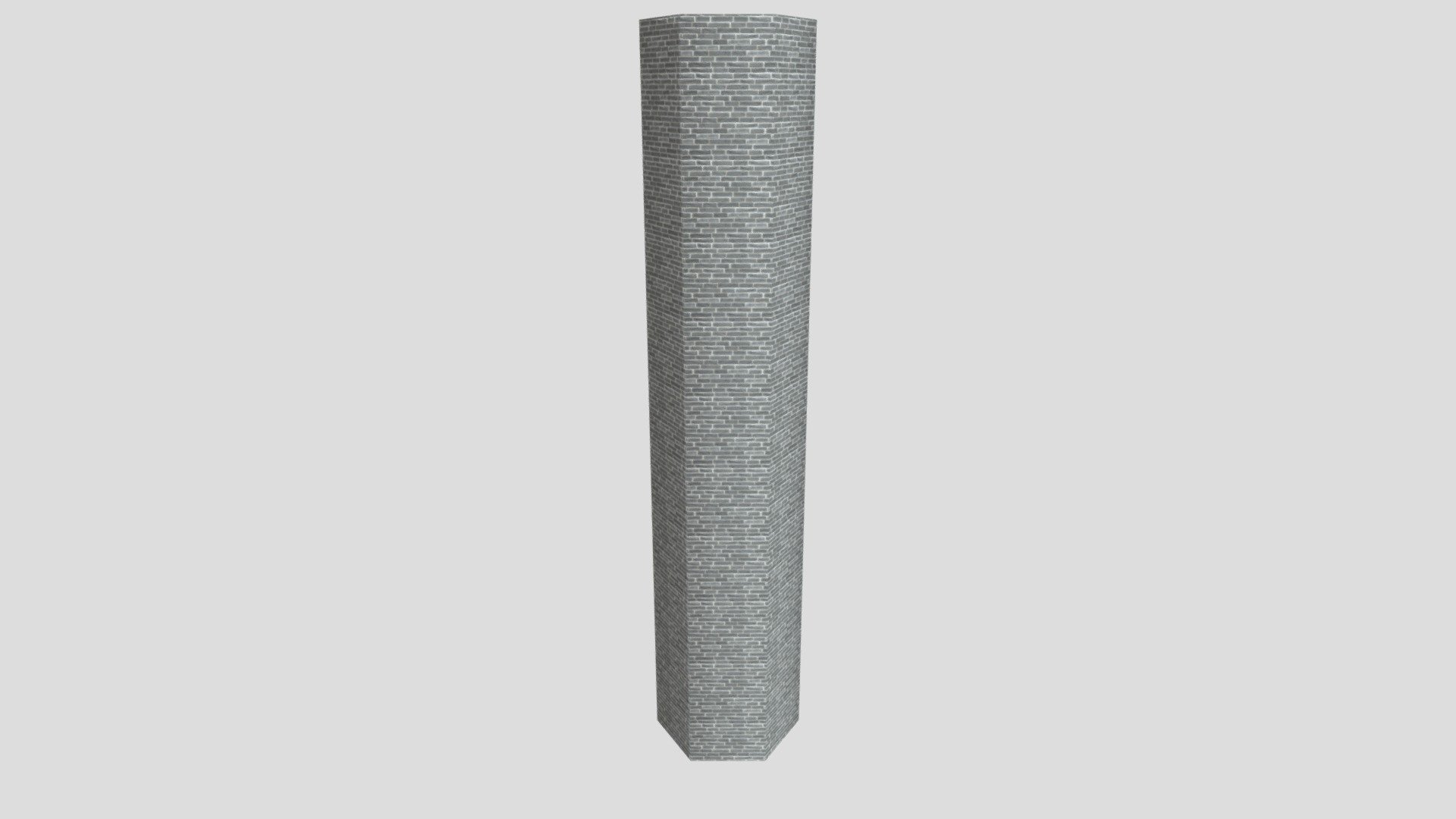 Brick Pole Primal Fear - Download Free 3D model by Moe The Modeler And ...