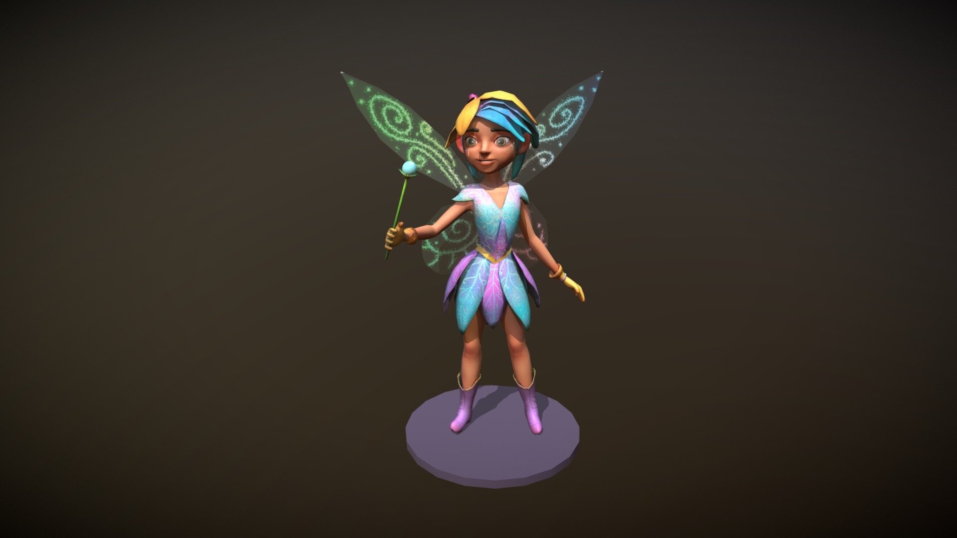 Ellie Fairy - 3D model by Reman Hamed (@reman.elfauomy) [4fd640d ...