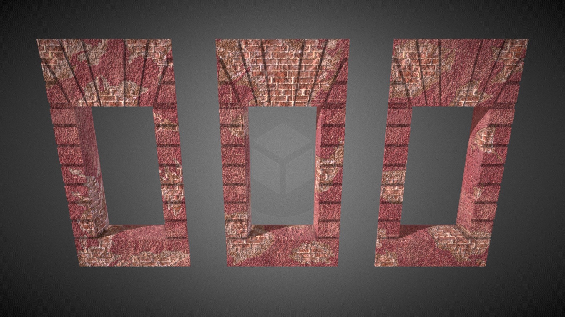 Ruined Building Asset #2 - 3D model by DERV_dice [4fd8058] - Sketchfab