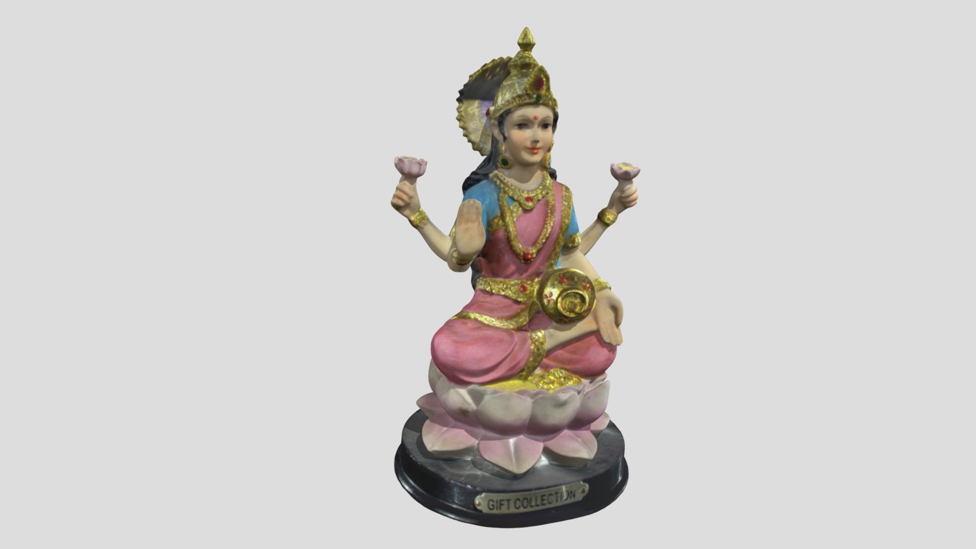 Lakshmi statue - 3D model by Aberdeen City Libraries ...