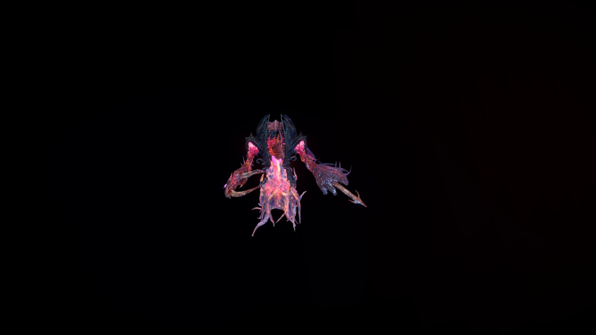 Scavenger (mutant jellyfish) - 3D model by Esteban.Idrovo [4fd9e66] - Sketchfab