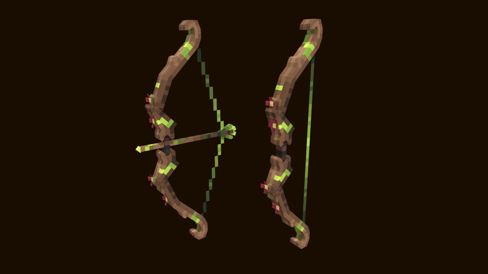Nature Bow - 3D model by zrikon45 (@zrikon) [4fdc406] - Sketchfab