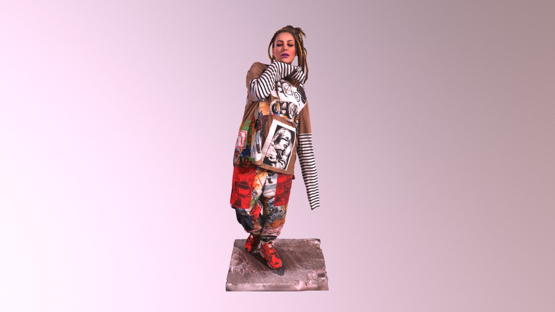 Roza // PRETEND PLAY SS18 - 3D model by Pretend play (@Pretendplay ...