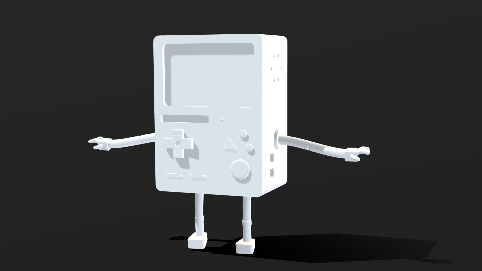 BeeMO from adventure time - Download Free 3D model by osaid3016 [4fdd437] - Sketchfab