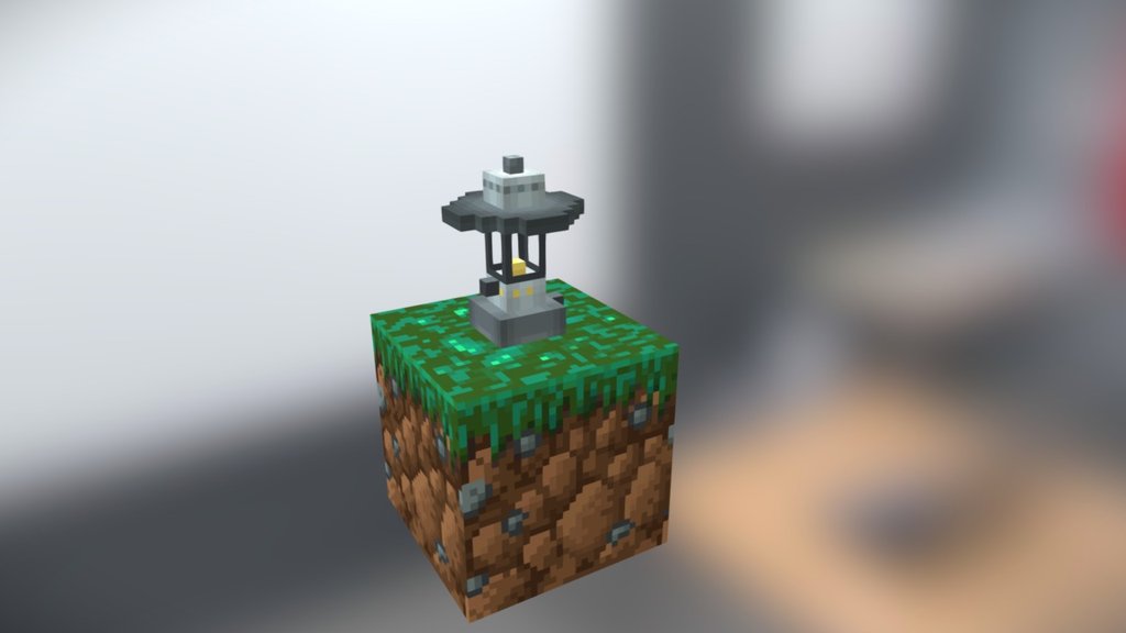 Polycraft Fueled Lamp - 3D model by Polycraft World (@polycraftworld ...