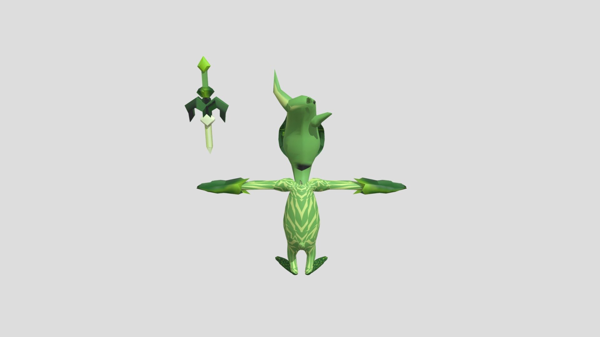 Alien and prop - 3D model by lixiangling [4fe00fb] - Sketchfab