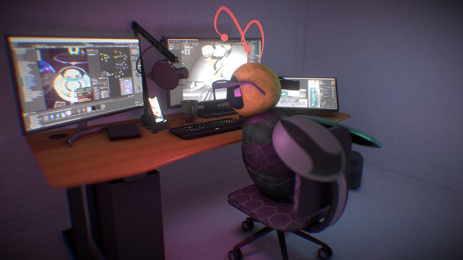 Secret Space 1 - 3D model by kevinjamesmurphy [4fe0bf9] - Sketchfab