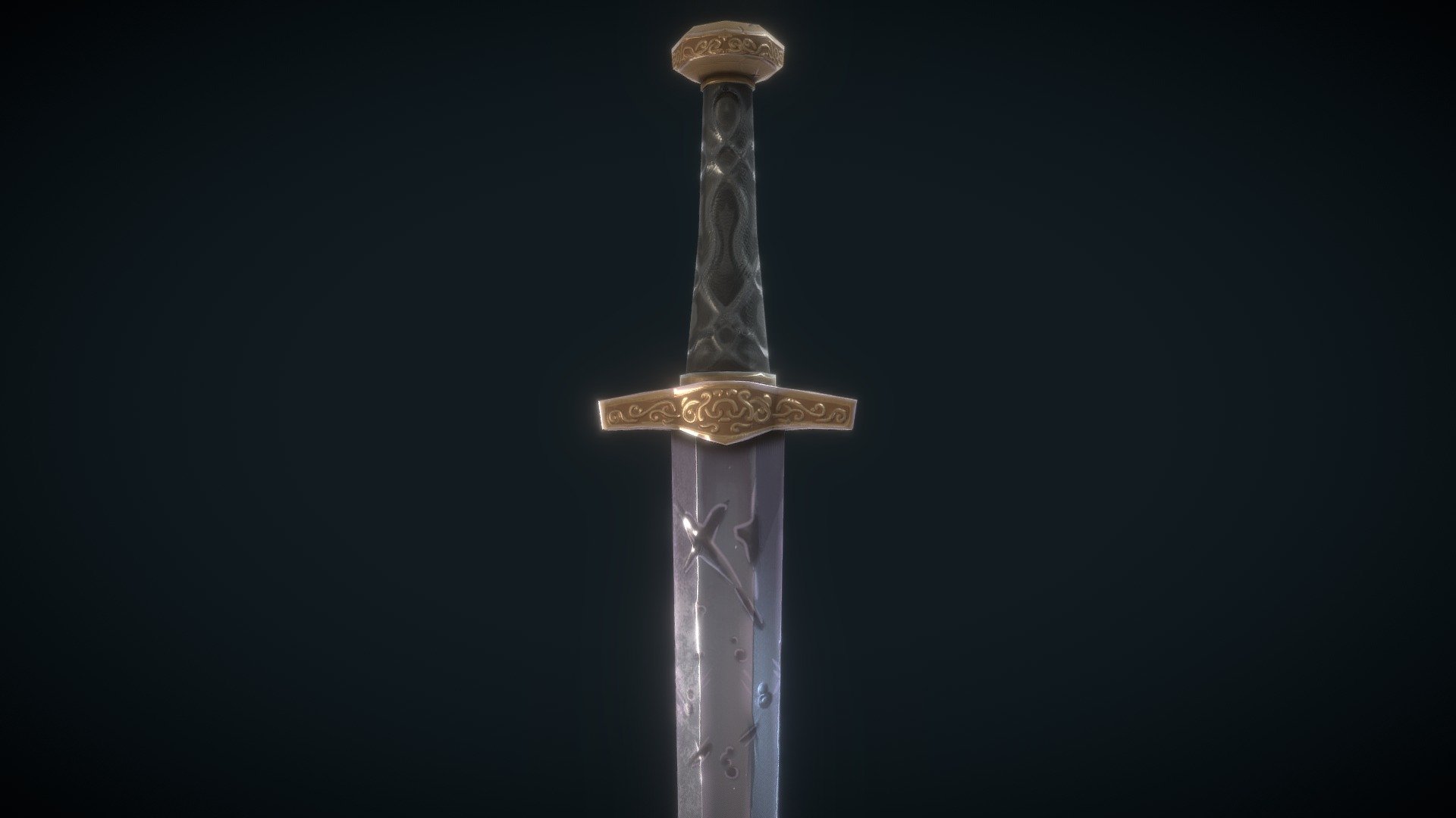 Viking sword - 3D model by Hobu (@Hobu_Coffee) [4fe0cae] - Sketchfab