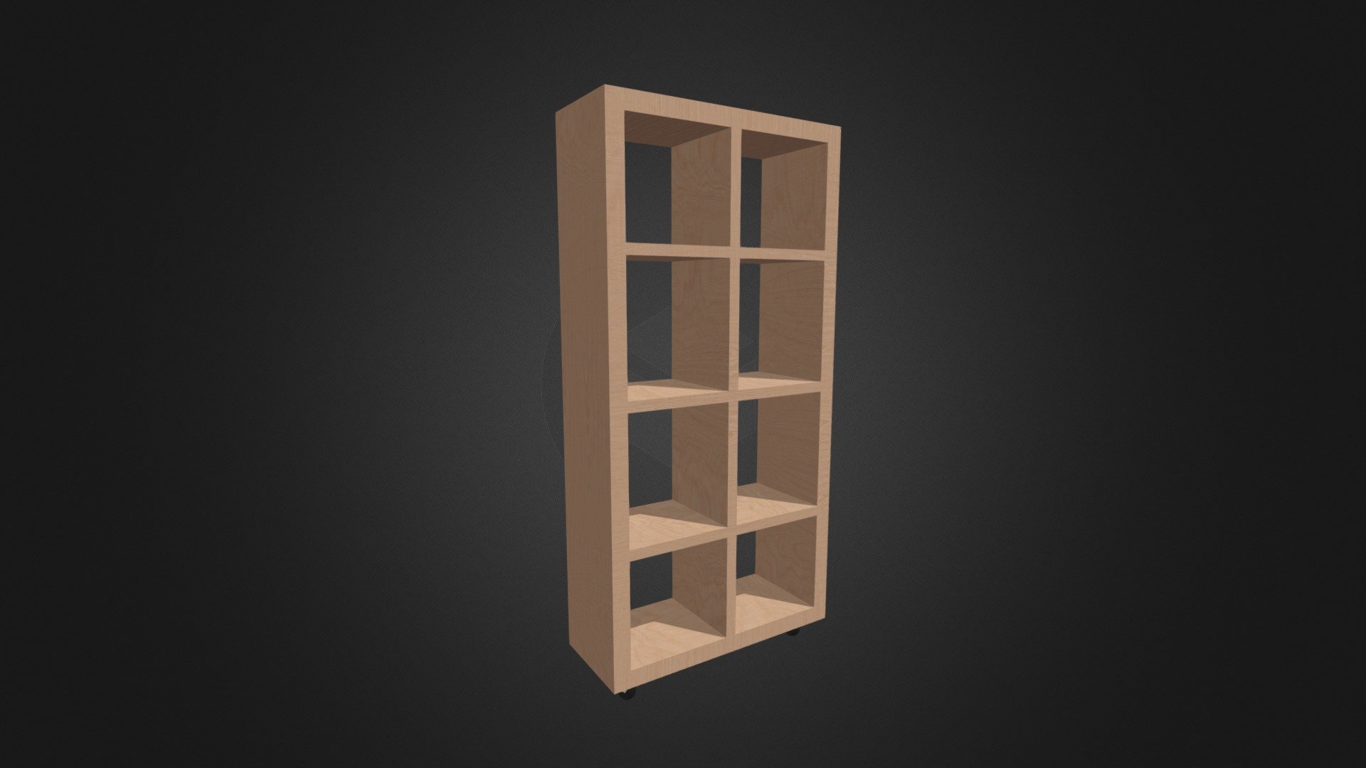 Wooden Shelf - 3D model by MacoDeVinx [4fe1057] - Sketchfab